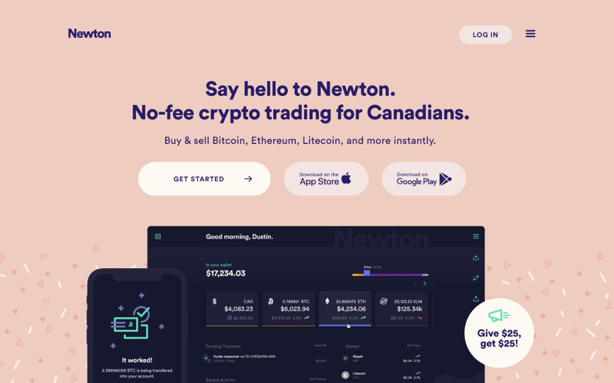 Newton Crypto Review - Perks, Fees, and Setup